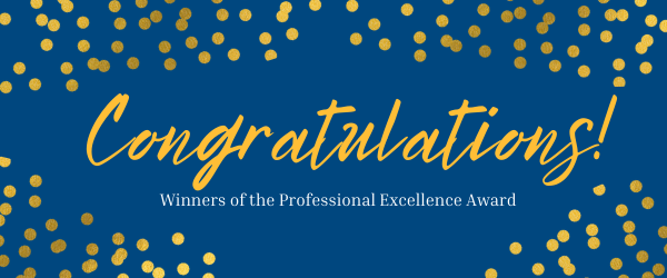 Professional Excellence Award Winners - Center for Professional Excellence