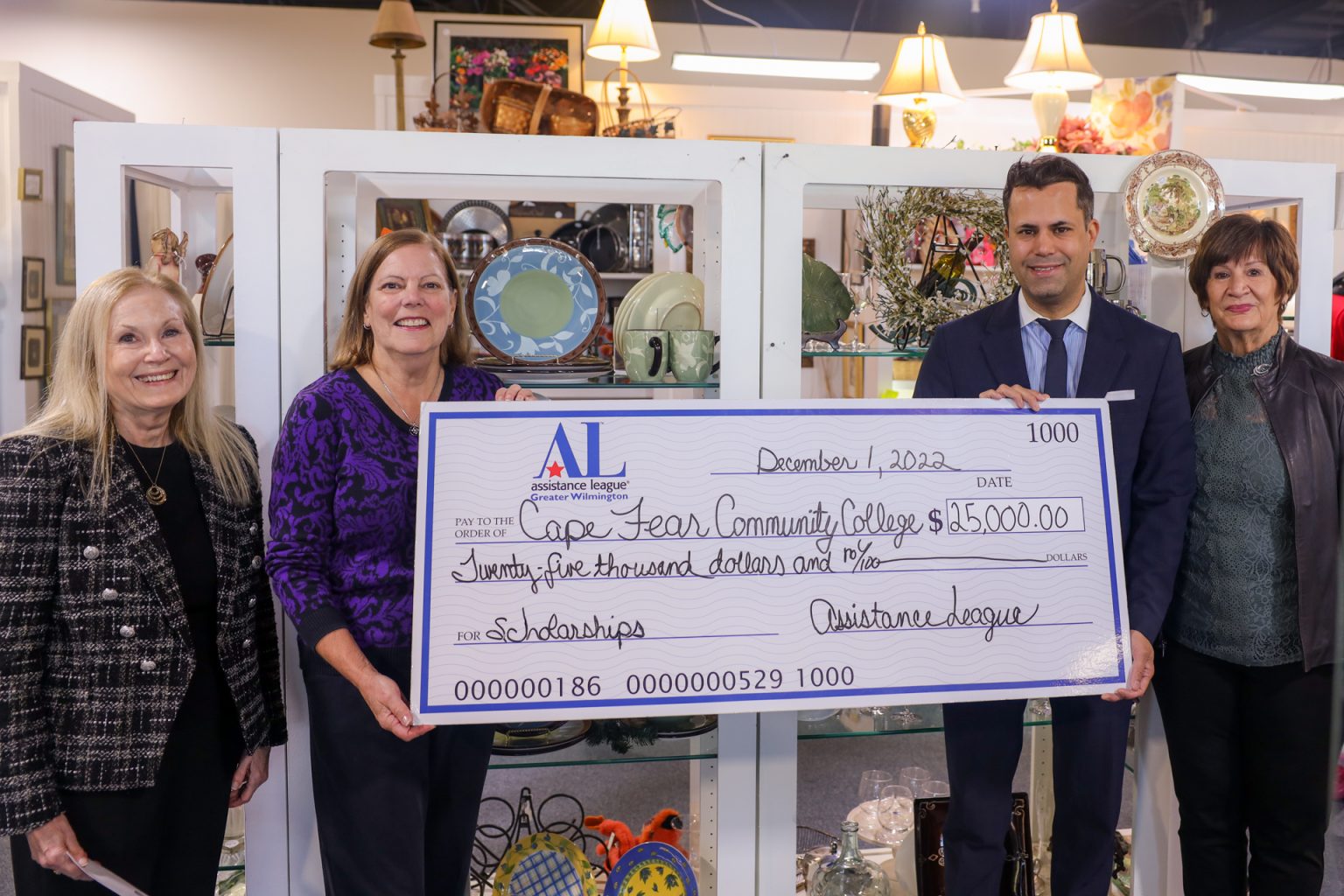 Cape Fear Community College receives $25,000 toward student ...