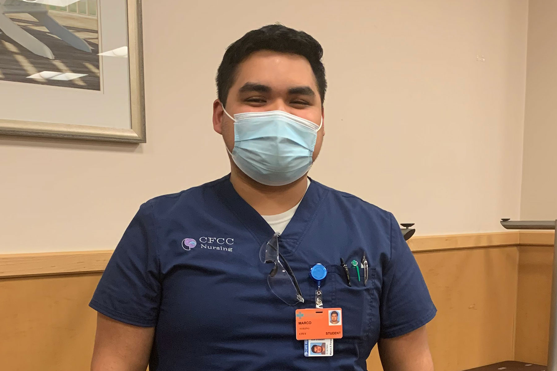 Sea Devil Healthcare Hero: Marco Perez | Cape Fear Community College