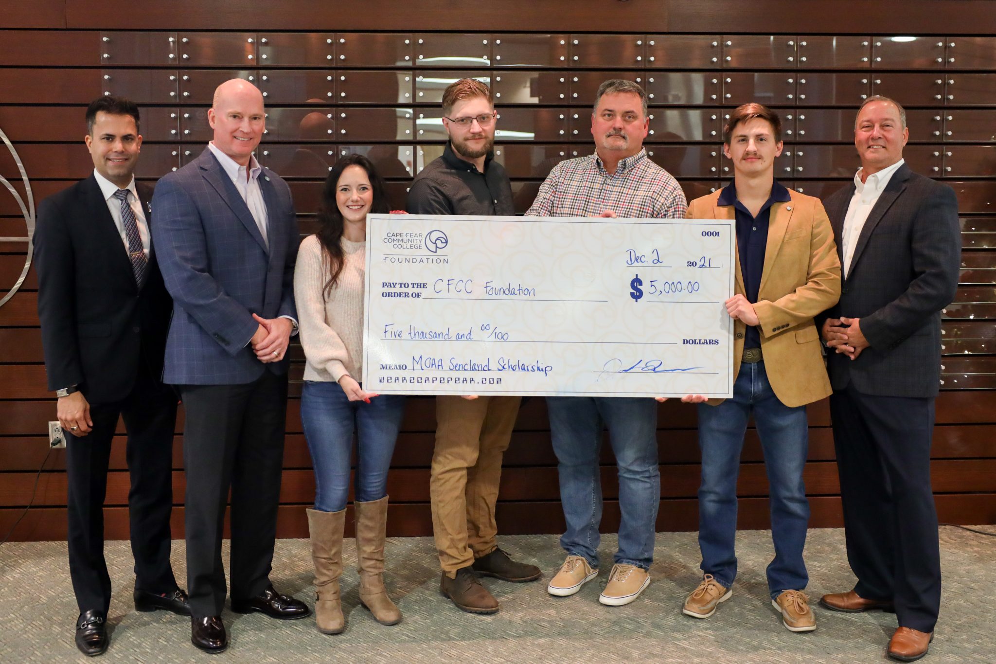 CFCC Student Veterans Receive $5,000 from MOAA | Cape Fear Community ...