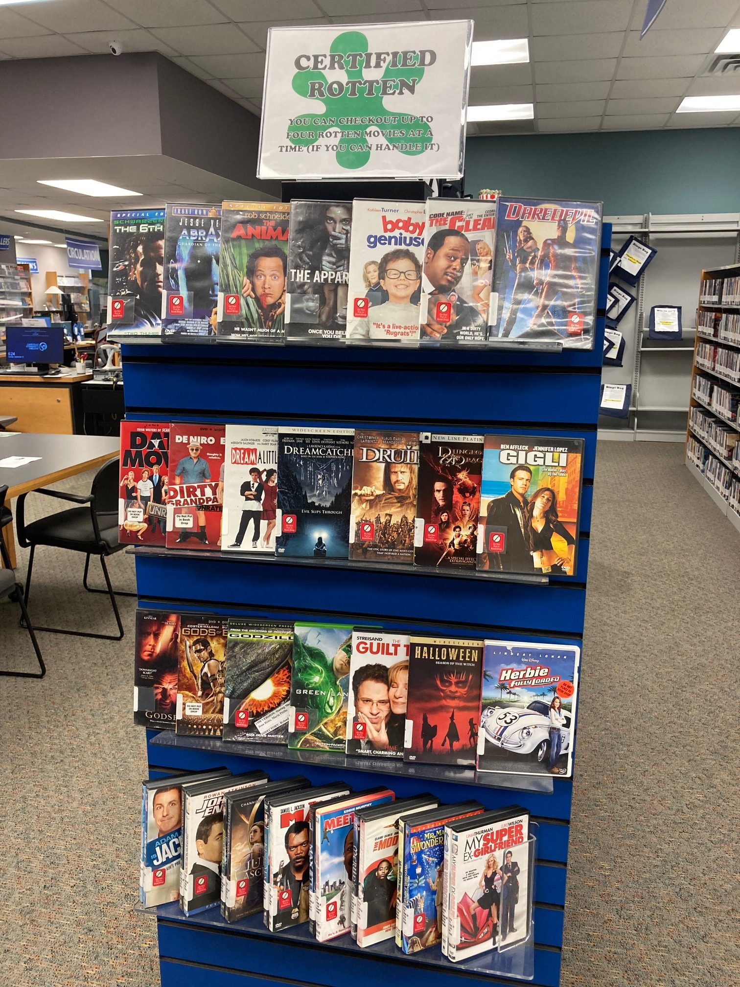 September Library Displays: National Recovery Month, Rotten Movies, and Banned Book Week | Cape ...