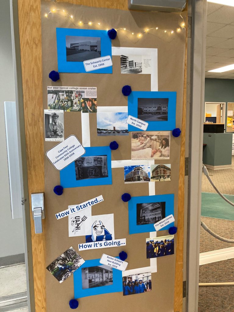 CFCC Libraries Get into the Spirit | Cape Fear Community College