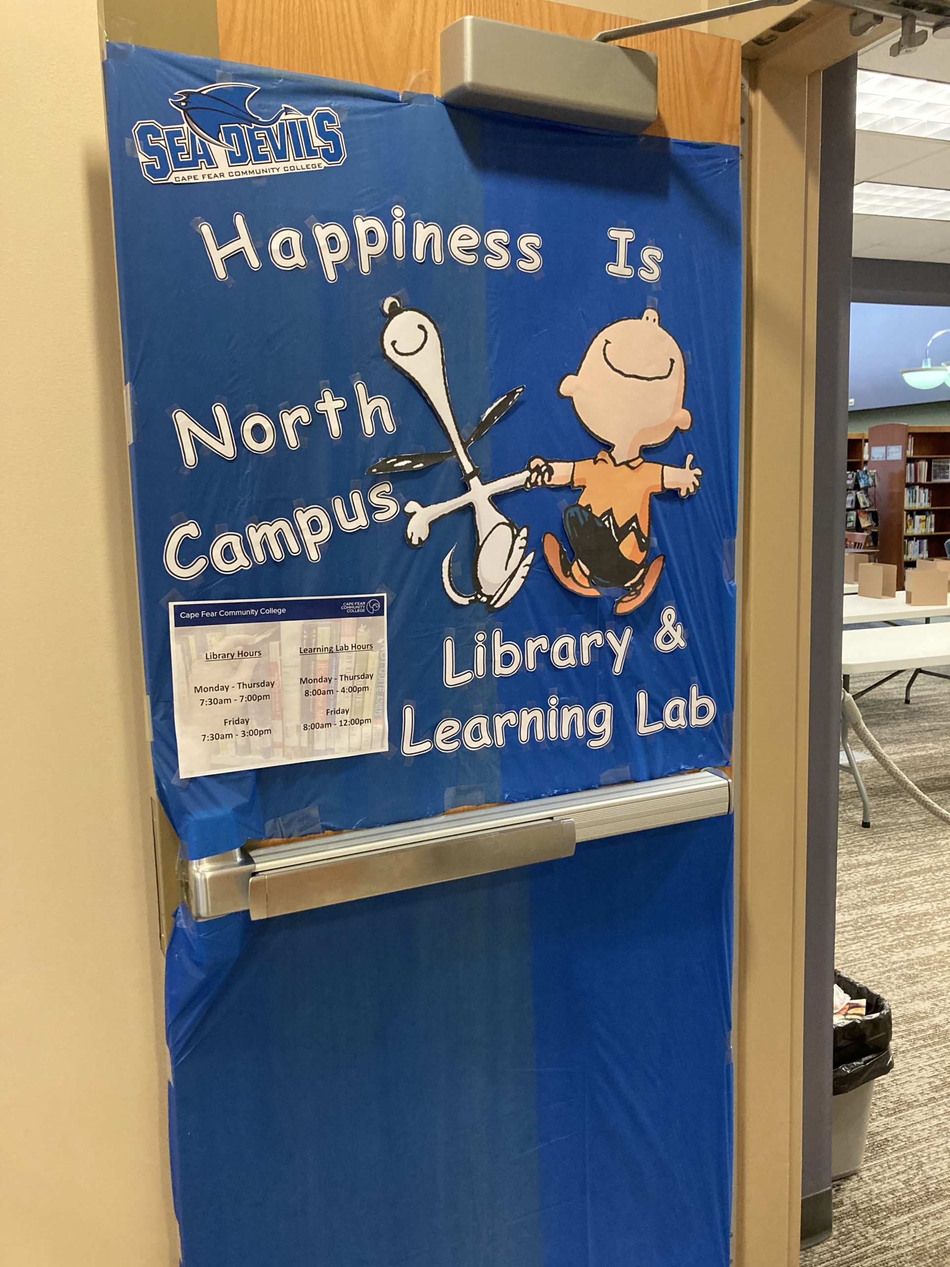 CFCC Libraries Get into the Spirit | Cape Fear Community College