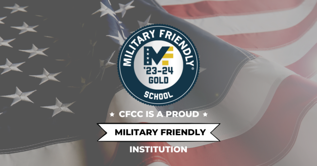 CFCC earns 2023-2024 Military Friendly® School Gold Status designation ...