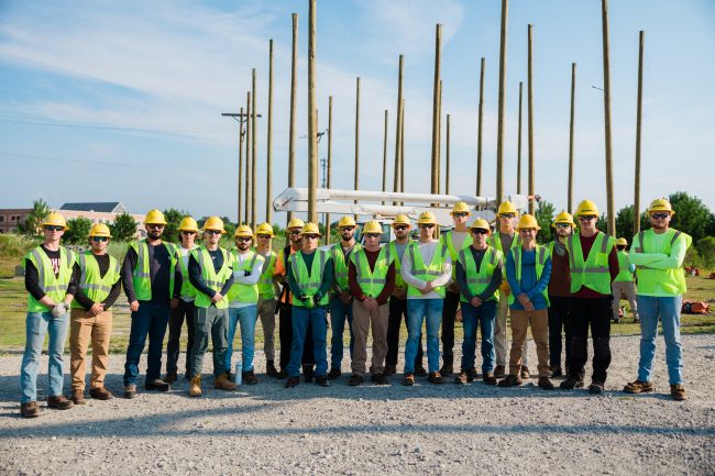 CFCC Electrical Lineworker program graduates class of 46, with 40% ...
