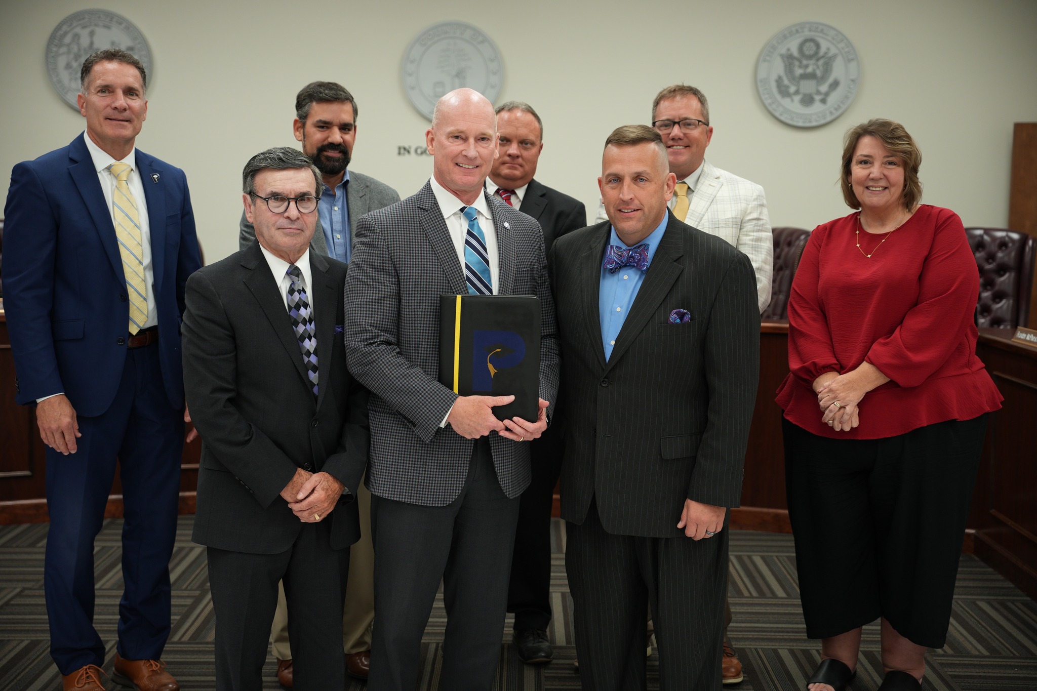 PCS Presents CFCC President with Proclamation for Outstanding Partnership | Cape Fear Community ...