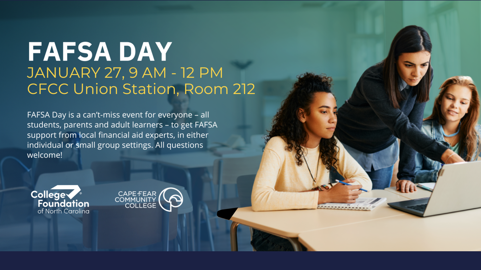 CFCC to host FAFSA Day | Cape Fear Community College