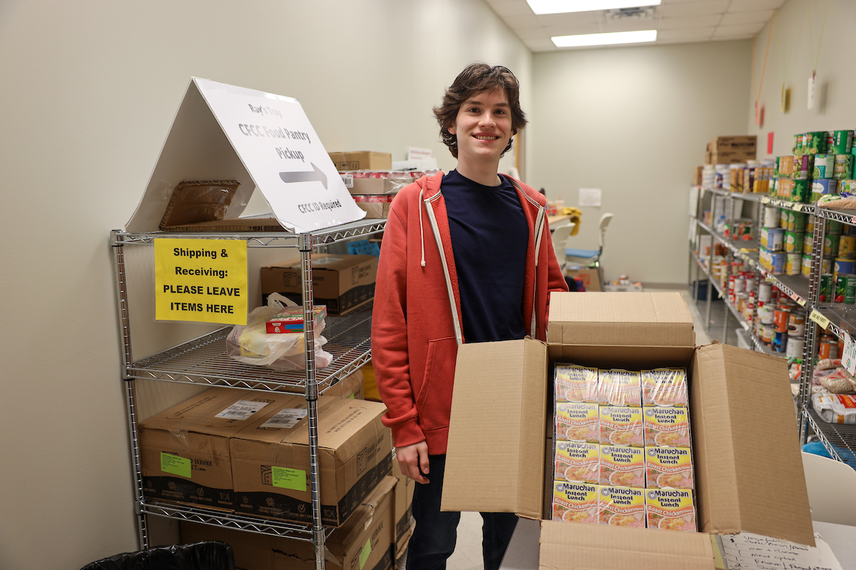 DrawFire provides substantial donation to CFCC Food Pantry | Cape Fear ...