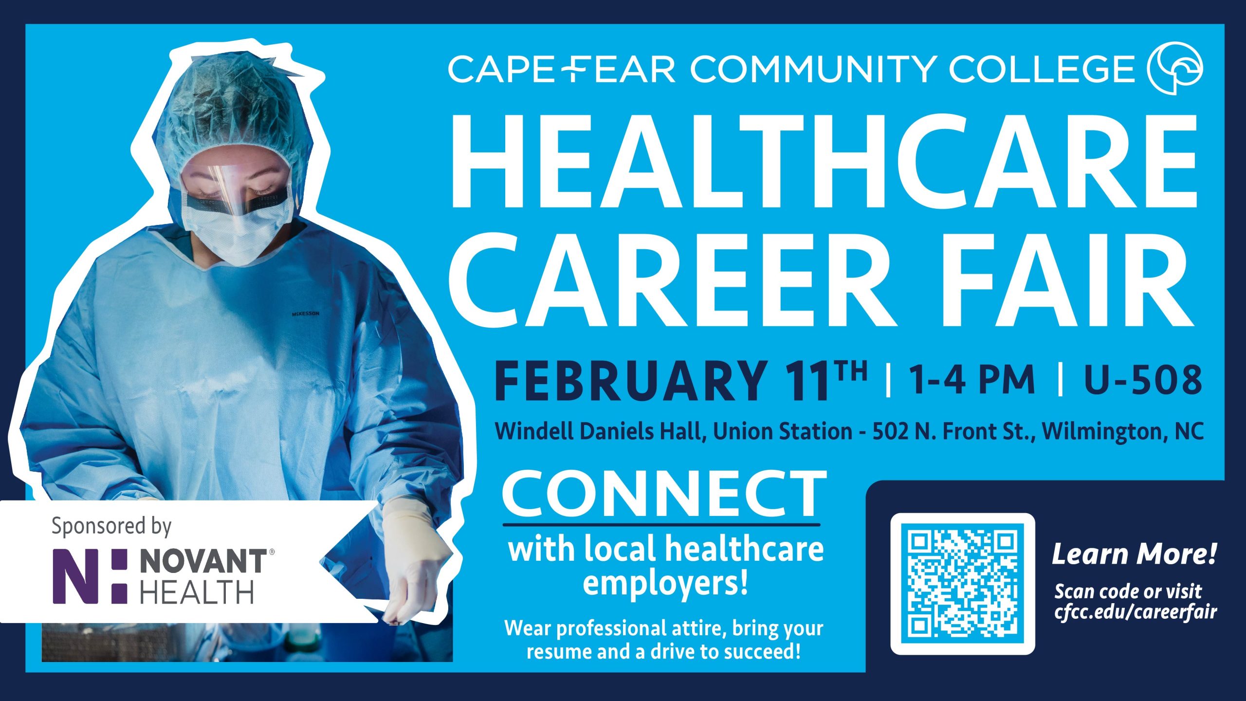 CFCC to host healthcare career fair on February 11 | Cape Fear Community College